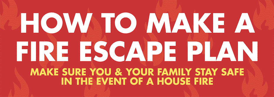 How to Make a Fire Escape Plan: Infographic Security ONE